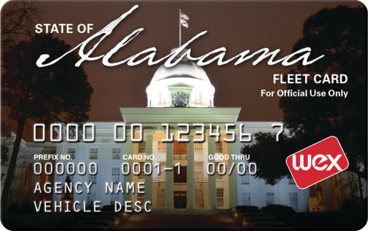 State of Alabama Fleet Card | WEX Inc.