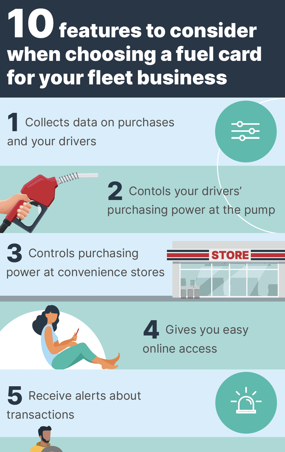 Choosing the right fuel card: 10 tips | WEX Inc.