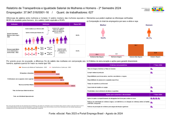 Brazil Pay Equality and Transparency Report - 2nd Semester 2024 ...