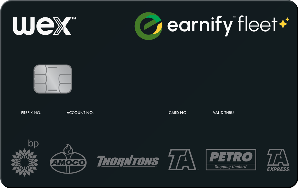 Earnify™fleet Card | WEX Inc.